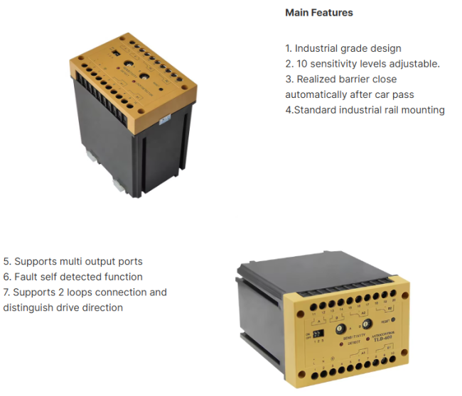 SINOMATIC LD-500 Vehicle Loop Detector unit