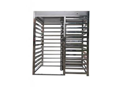 China Custom Pedestrian Mechanical Full Height Turnstile Turn Style Gate for sale