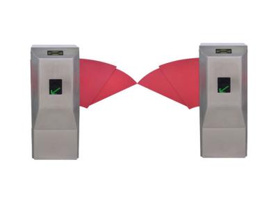 China 3s Reset Flap Barrier Gate DC24V IP44 Three Arm Turnstile With Telescopic Wings for sale