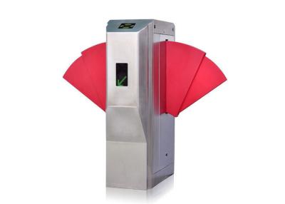 China 3s Reset Flap Barrier Gate DC24V IP44 Three Arm Turnstile With Telescopic Wings for sale