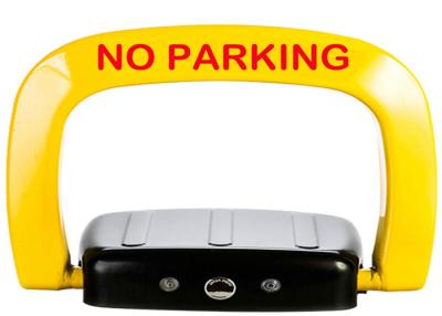 China Mobile App Bluetooth Controled Car Parking Lock , Electronic Parking Space Blocker for sale
