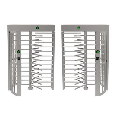 China Rigid Anti Rust Full Height Turnstile Waterproof Durable 3 Rotor 120 Degree Rotationg for sale