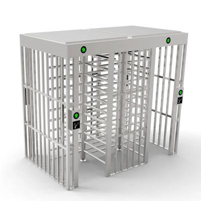 China Community Security Full Height Turnstile Gates Biometric Facial Recognition for sale