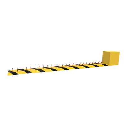 China Speed Bump Electronic Hydraulic Automatic License Plate Recognition Spike Barriers Tyre Killer for sale