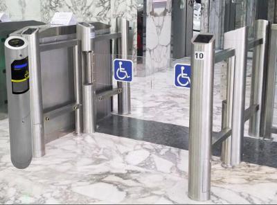 中国 RFIDカード コレクターのアクセス管理の回転木戸304のステンレス鋼のDropboxの小屋のタイプ 販売のため