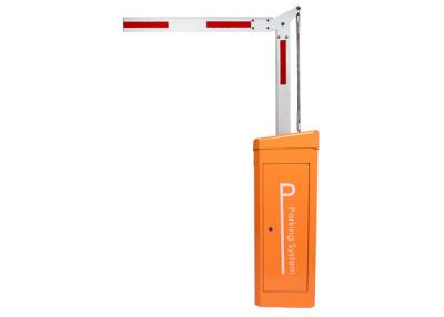 China 220 V  Servo Motor  Boom Barrier Gate Mild Steel Material  With Loop Detector for sale