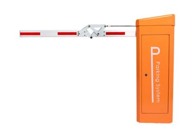 China 220 V  Servo Motor  Boom Barrier Gate Mild Steel Material  With Loop Detector for sale