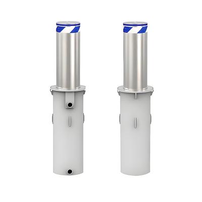 中国 SS304/316 ステンレス鋼 油圧式電動自動昇降式交通バリケードボラード 販売のため