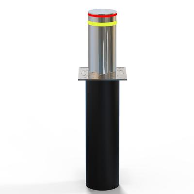 China 600mm Rising Height Vehicle License Plate Recognition Bollard with Long Life and OEM/ODM Services for sale