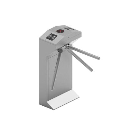 China Compact Design Security Tripod Turnstile Gate Barrier Max Passage Width ≤600mm With Integrated Access Control System for sale