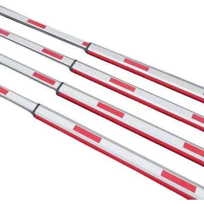 Cina 86x44mm Dimensione Braccio di barriera telescopica con supporto personalizzato Materiale in alluminio lunghezza 1-6 metri opzionale in vendita
