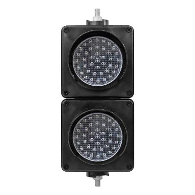 중국 100mm 4인치 빨간색과 녹색 2색 LED 교통 신호등 판매용
