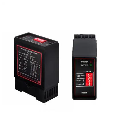 China PD132 220V 110V 24V Vehicle Loop Detector with 20kHz to 170kHz Frequency Range and 100ms Response Time for Parking Lot Barrier Gates for sale