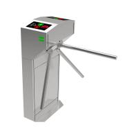 China RFID Ticketing System Vertical Automatic Stainless Steel Tripod Turnstile Gate with Automatic Reset Function for sale