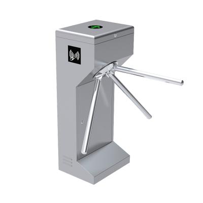 China SUS304 Stainless Steel Bi-directional LED Indicator Tripod Turnstile Gate for Access Control for sale