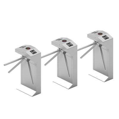 China Bi Directional 60W IP54 Tripod Turnstile Gate Three Arm Turnstile for High Traffic Control for sale