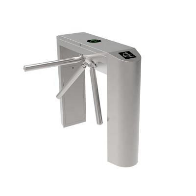 China Outdoor IP54 304 Stainless Steel Drop Arm Turnstile with RFID Card Reader for sale