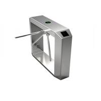 China Stainless Steel Automatic Tripod Turnstile Gate with RFID Reader for Access Control for sale
