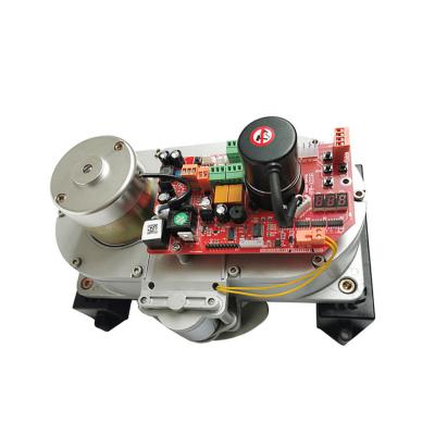 China LED Direction Guide Optical Turnstile Gate with Wheel Mechanism and DC 24V Brush Motor for sale
