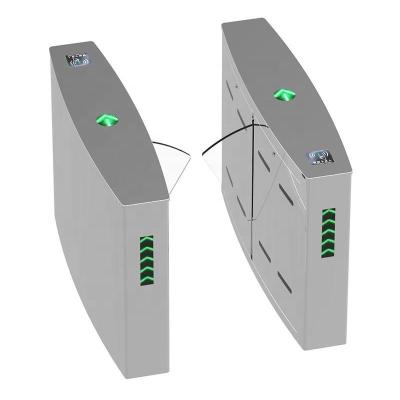 China High Speed Infrared Sensor Flap Barrier Gate with 1s Flap Opening/Closing Time for sale