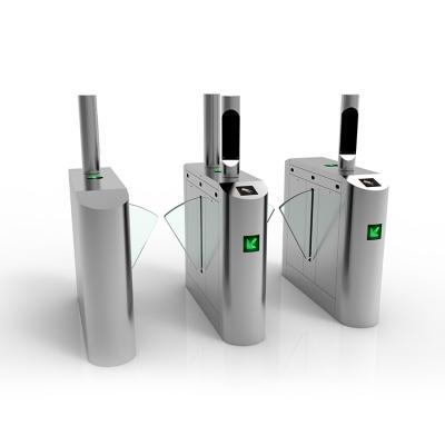 China 0.2s Open/Close Time SS304 Stainless Steel Remote Control Flap Turnstile Barrier Gate for sale