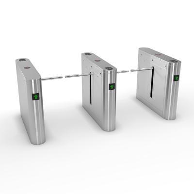 China SS304 Cabinet Remote Control Brushless Motor Drop Arm Turnstile for Access Control for sale