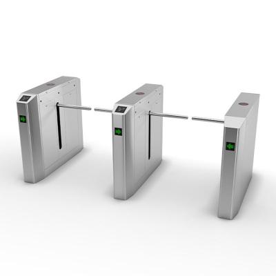 China Beam Sensors Drop Arm Turnstile BLDC 500mm Arm Access Control Security Gate for sale