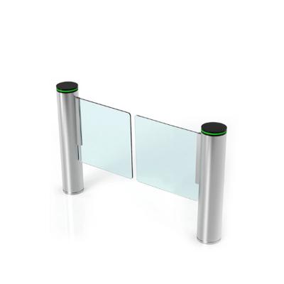 China DC Brushless Motor 200W RS485 Communication Swing Barrier Gate for Secure Pedestrian Access for sale