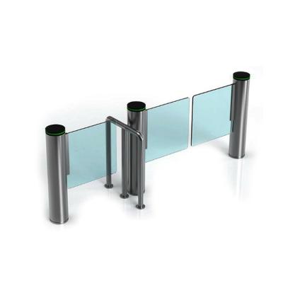 China SS304 Self Closing 200W Swing Barrier Gate for Fast Lane Pedestrian Access for sale