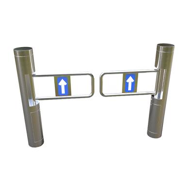 China DC24V Auto Synchronized Swing Barrier Gate with 10mA RFID for Pedestrian Access Control for sale