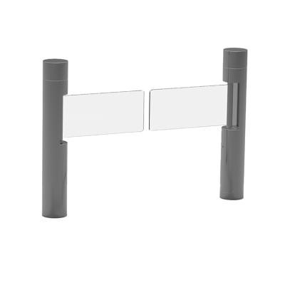 China SS Acrylic Swing Barrier Gate RS485 BLDC Motor Access Control Gate for sale