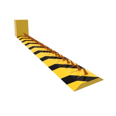 China A3 Steel Electromechanical Tyre Killer with 150mm Blade Height Spike Barrier for High Security Access Control for sale