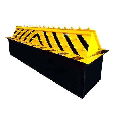China Full Automatic Anti-Terrorist Hydraulic Road Blocker with 80T Loading LED Light and A3 Steel Construction for sale