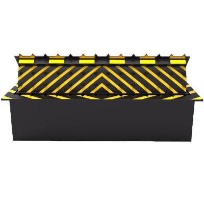 China Vehicle Control Automatic Rising Electro Hydraulic Road Blocker with 70T Axis Loading PLC Control and Remote Operation for sale