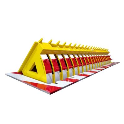 China Low Noise Hydraulic Road Blocker with 70T Axis Loading and PLC Control for High Security Rising Kerb for sale