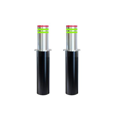 China 60dB Low Noise 304 Stainless Steel 3.7KW System Dynamic Power Automatic Rising Bollards for Driveway Security for sale