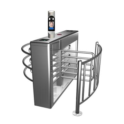 China 30 Person/Minute Half Height Turnstile with 0.2S Response Time and 304 or 316 Stainless Steel Construction for Access Control for sale