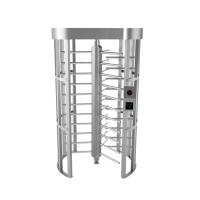 China 120 Degree Semi Automatic Full Height Turnstile High Security Access Control System for sale