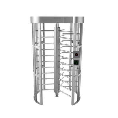 China 120 Degree Semi Automatic Full Height Turnstile High Security Access Control System for sale