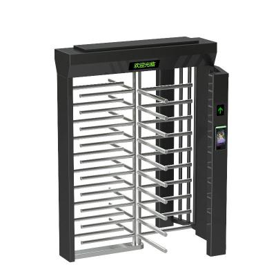 China Rigid Anti Rust Full Height Turnstile Waterproof Durable 3 Rotor 120 Degree Rotationg for sale