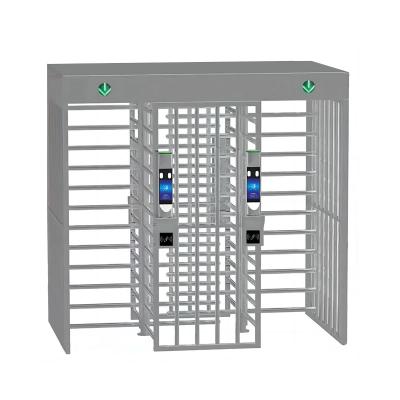 China Waterproof Double Channel Full Height Turnstile with 0.2S Response Time for Stadium Access Control for sale