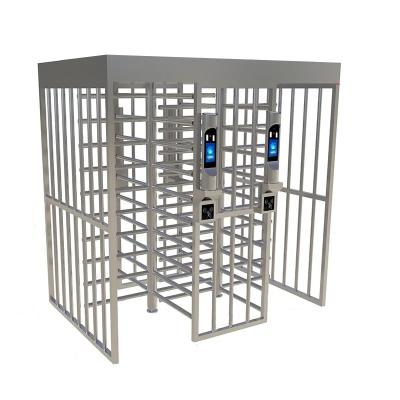 China SUS304 Full Height Turnstile with 0.2S Response Time and Fingerprint Recognition for Secure Access Control for sale
