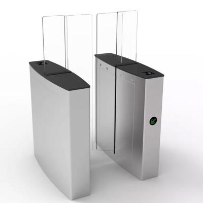 China Bi-directional RFID Security Turnstile Gate with Brushed Finish for School Access Control for sale