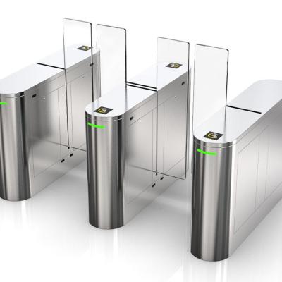 China BLDC Sliding Turnstile Gate High End Patent Edifice Entrance Speed for sale