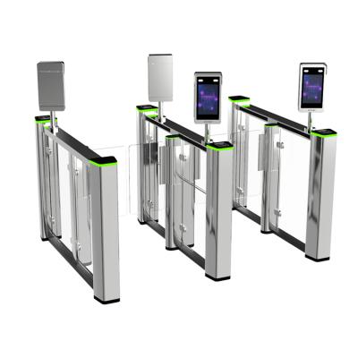 China IP44 RBG LED Indicator Speed Gate Turnstile with 1060mm Height for Pedestrian Control for sale