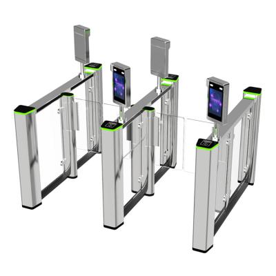China Fast Response BLDC Motor Speedlane Turnstile with IP45 Protection and RS485 Communication for sale