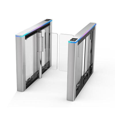 China Brushless DC Motor Swing Barrier Gate with Low Noise ≤50dB and Anti-Collision Function for Access Control for sale
