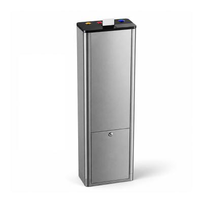 China 304 Stainless Steel Automatic Card Collector with 4-Color LED and Custom Reader Integration for Access Control for sale