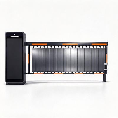 China Advertising Barrier Gate and Parking Barrier Gate with 6-20 Seconds Adjustable Running Speed, 5 Million Times Operation Testing and Max 6 Meter Arm Length for sale