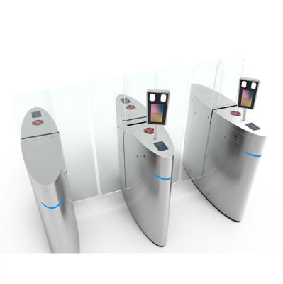 Cina Sistema di riconoscimento facciale completo del portello scorrevole di velocità di 1,6 del tester dell'interno cancelli girevoli di altezza in vendita
